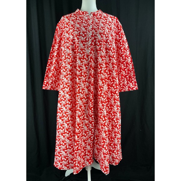 Zuri | Dresses | Zuri Kenya Plus 2x Shirt Dress Aop Button Midi Floral ...
